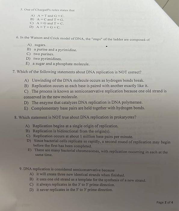 Solved 1. Which of the following items relate specifically | Chegg.com