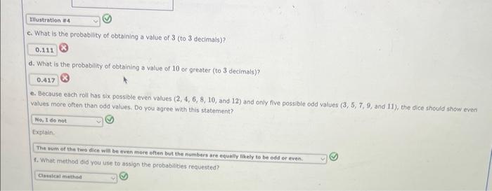 Solved Consider the experiment of rolling a pair of dice. | Chegg.com
