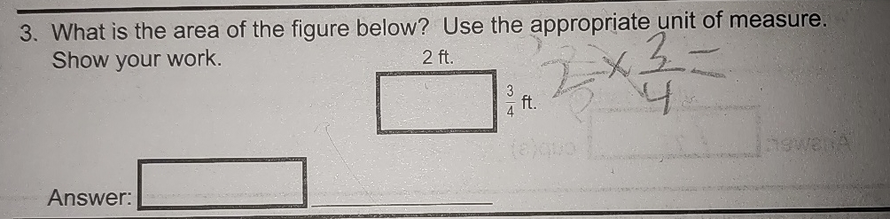 Solved What is the area of the figure below? Use the | Chegg.com