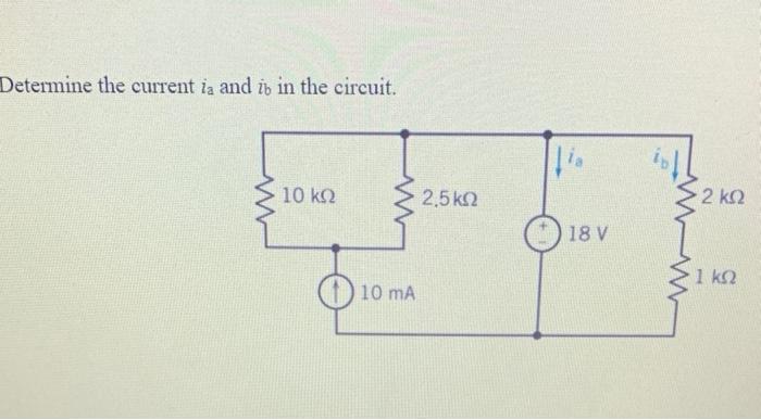 Solved Determine the current ia and is in the circuit. Τα 10 | Chegg.com