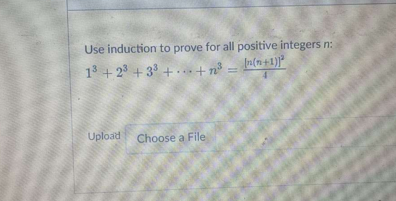 Solved Use induction to prove for all positive integers n | Chegg.com