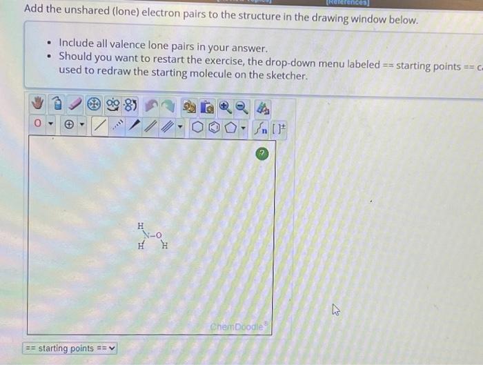 Solved - Include all valence lone pairs in your answer. - | Chegg.com