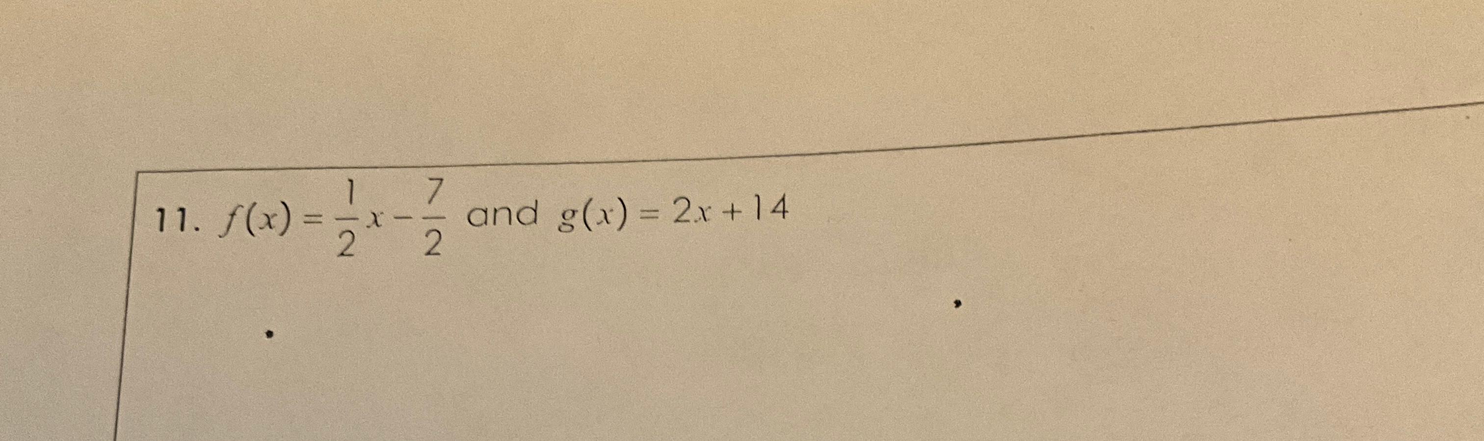 Solved Determine whether the pair of functions are inverse | Chegg.com
