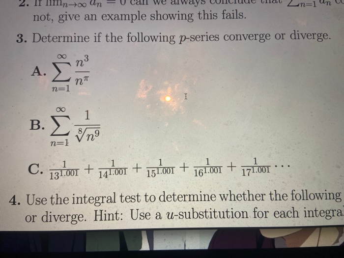 Solved 2. Il Mn+00 Un - U call we arwayo Luluruut unau un | Chegg.com