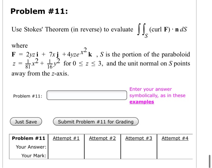 Solved Problem #11: Use Stokes' Theorem (in reverse) to | Chegg.com