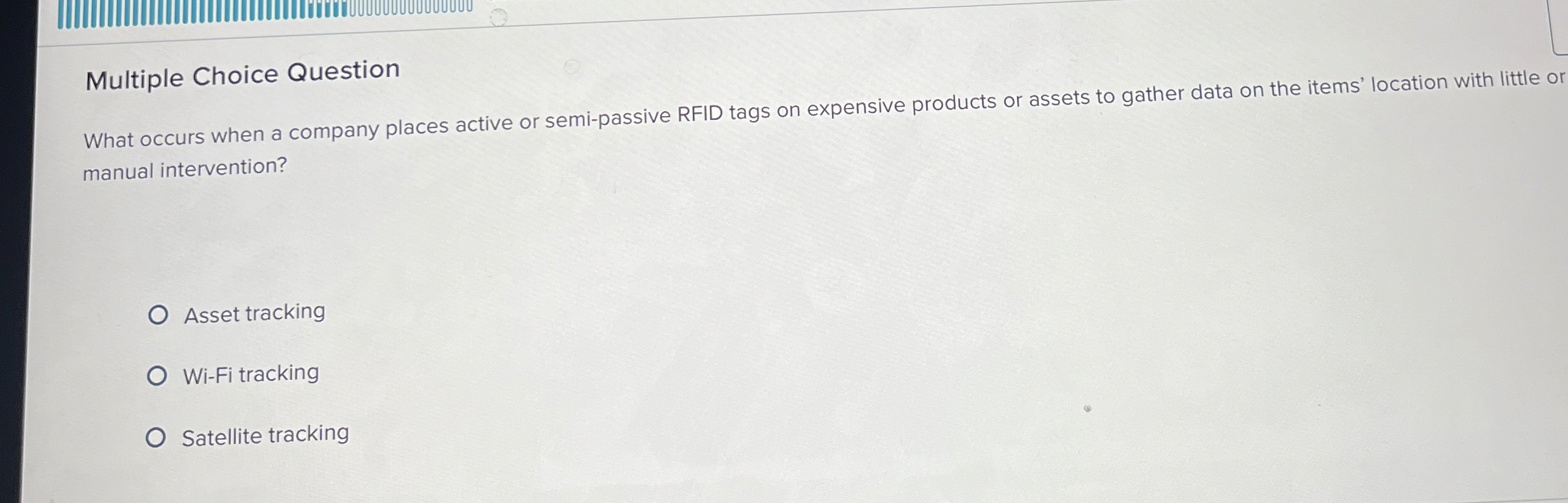 Solved Multiple Choice QuestionWhat occurs when a company | Chegg.com