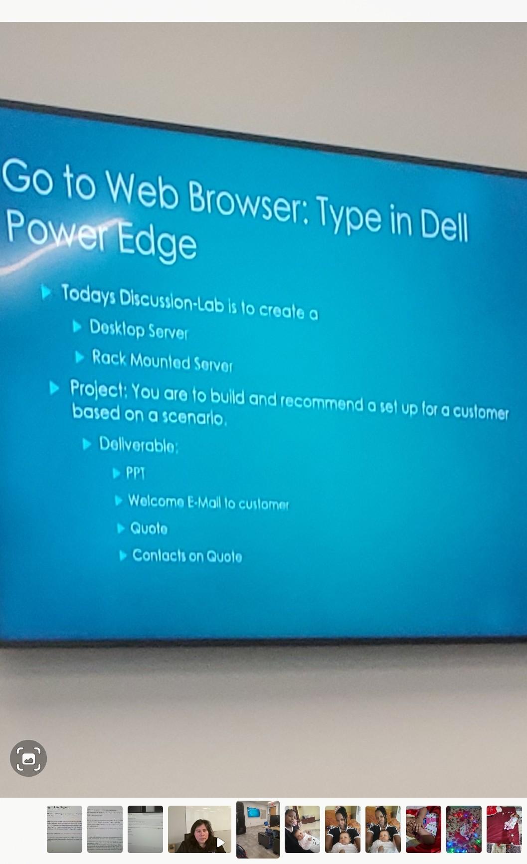 to Web Browser: Type in Dell wer Edge Todays | Chegg.com
