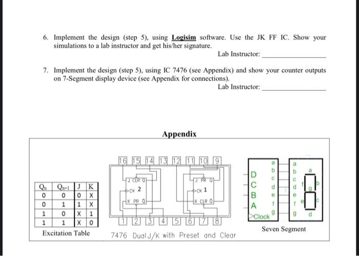 Solved Design Problem: Using JK-FF, design a 3-bit counter | Chegg.com