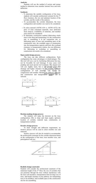 Solved Outlines of project design procedures 1. Calculate | Chegg.com