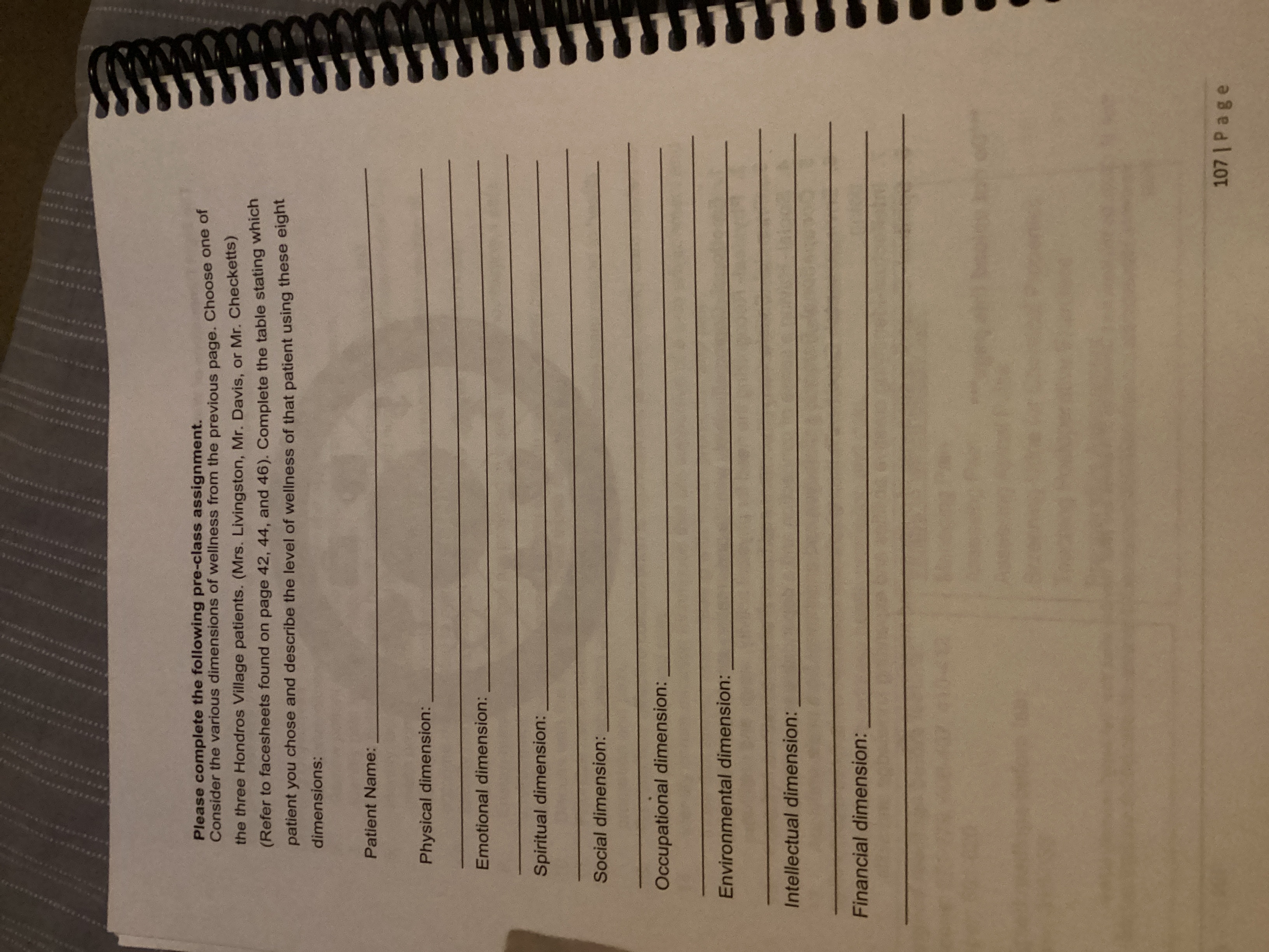 Solved Please complete the following pre-class | Chegg.com