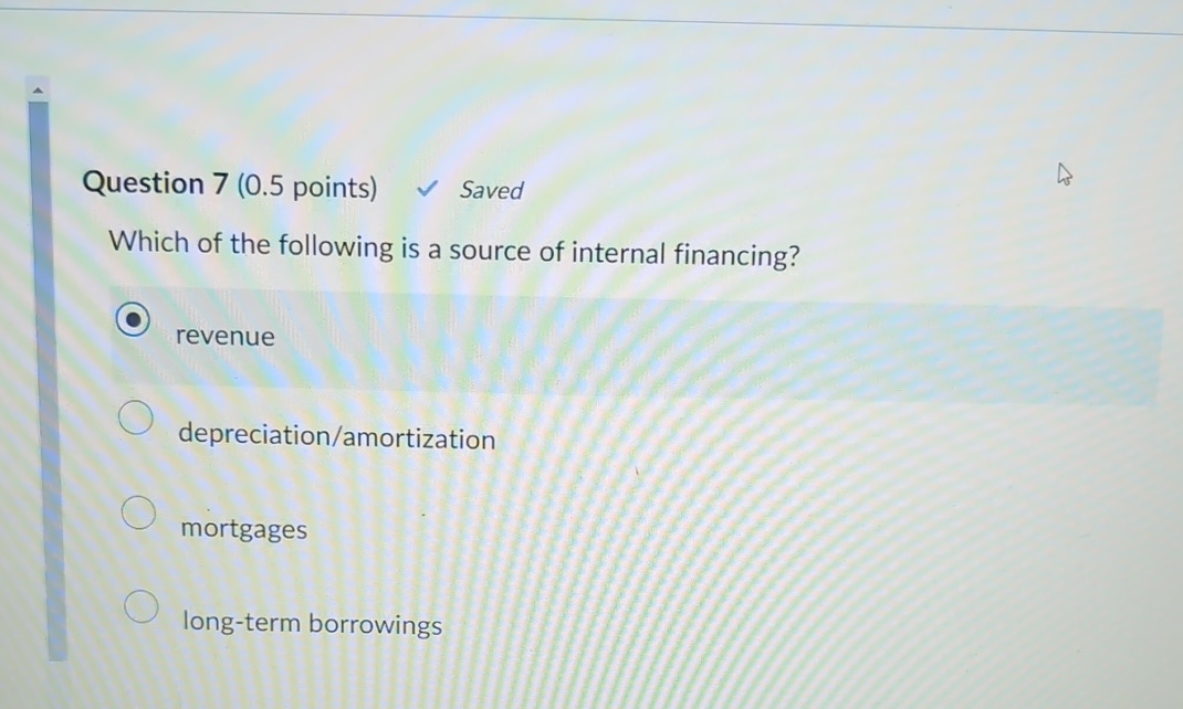 Solved Question 7 ( 0.5 ﻿points)Which of the following is a | Chegg.com