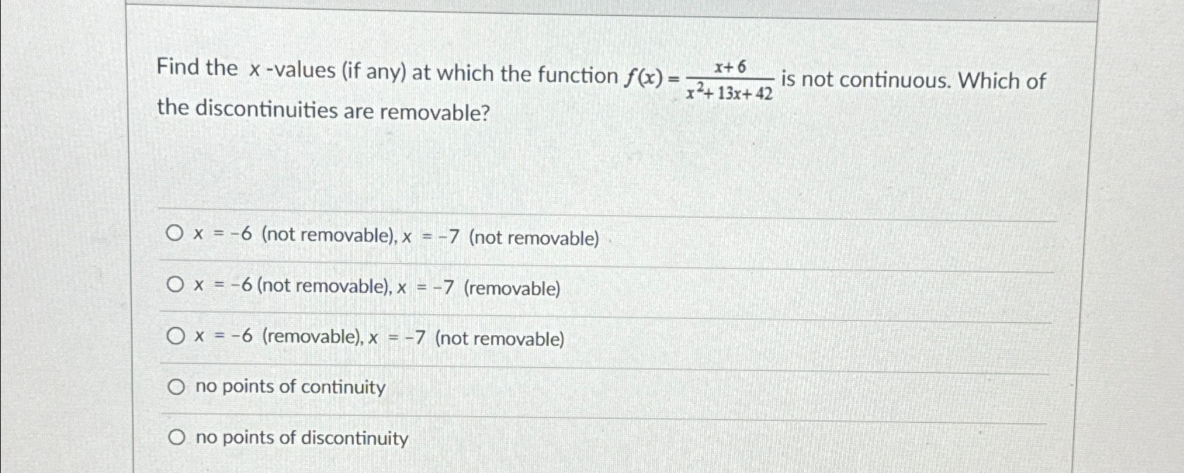 Solved Find the x-values (if any) ﻿at which the function | Chegg.com