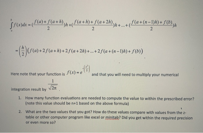 The integral which is the cumulative distribution | Chegg.com