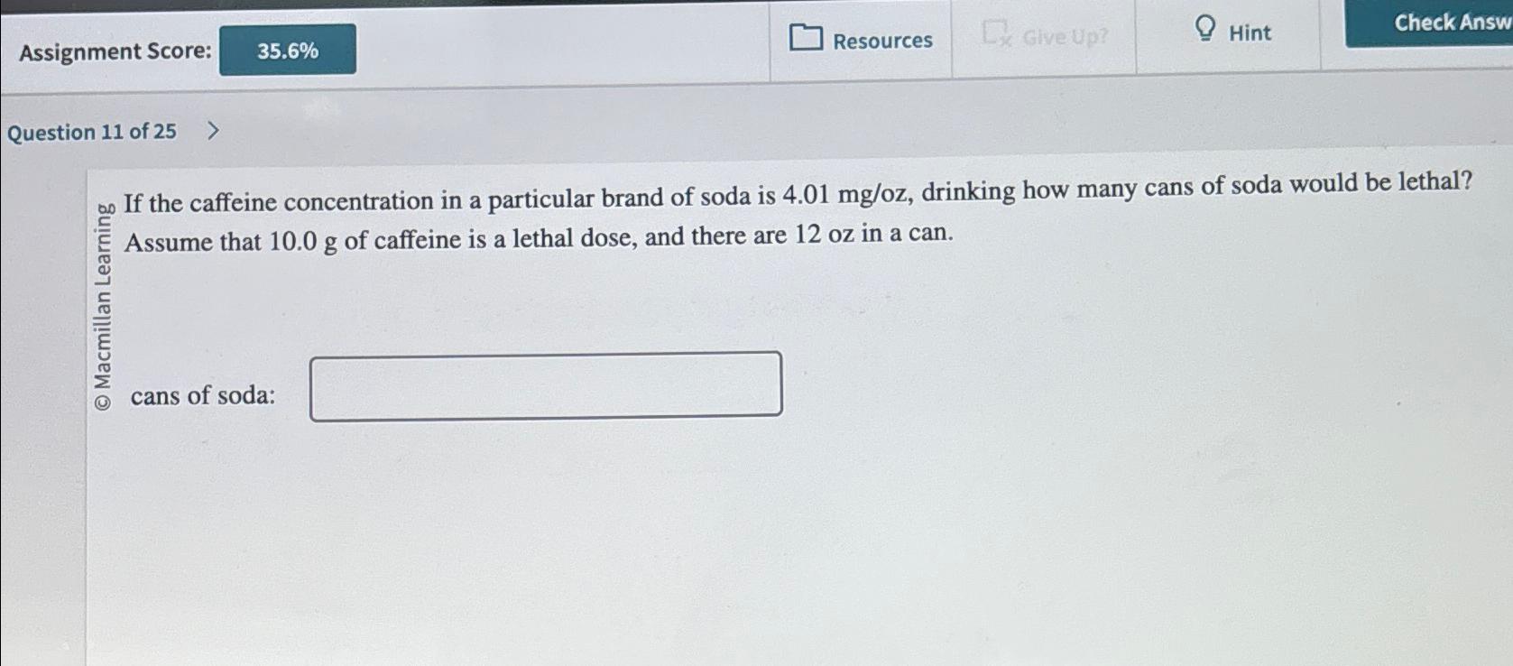 Solved Assignment Score:ResourcesHintQuestion 11 ﻿of 25If | Chegg.com