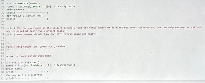 Solved Please write down your query in the hw8.py file. Run | Chegg.com