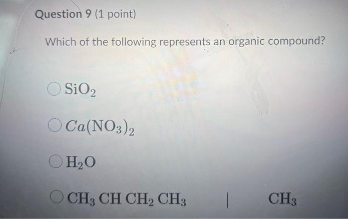 Solved Question 7 (1 point) CH₂CH3 CH3CHCH₂CH3 Using IUPAC | Chegg.com