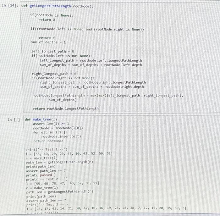 def _ init _(self, key, parent node-None): " this is | Chegg.com