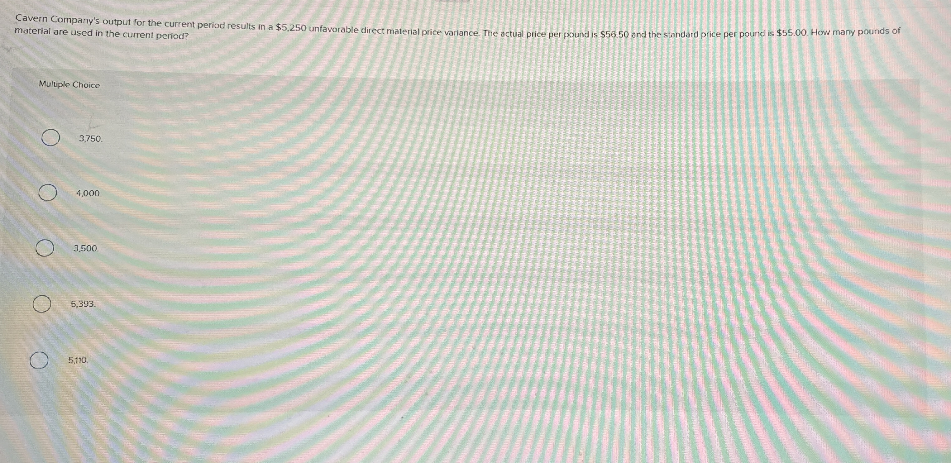Solved material are used in the current period?Multiple | Chegg.com