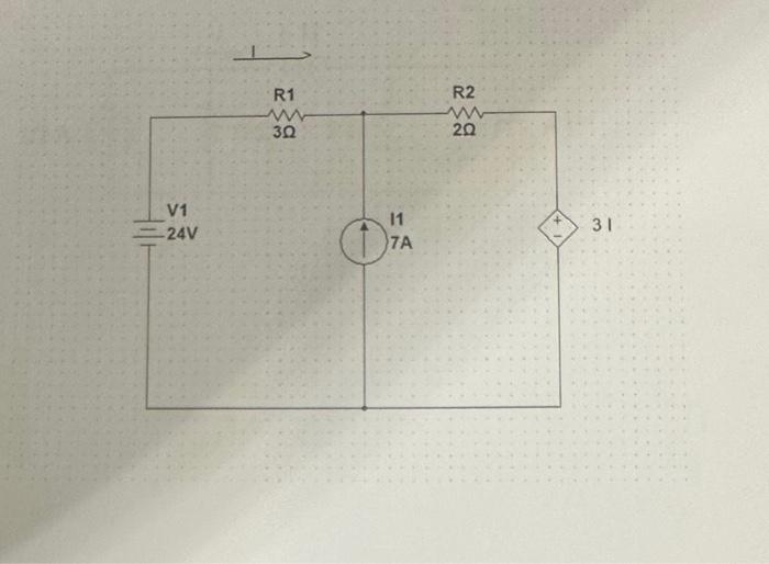 Solved Use superposition to determine the current I through | Chegg.com