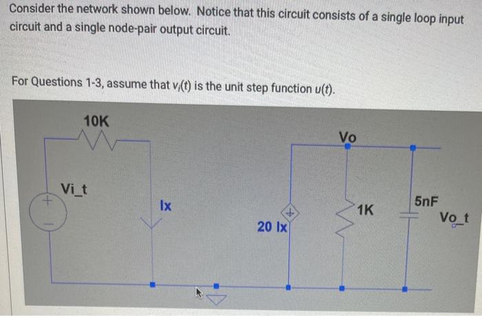 Solved Consider the network shown below. Notice that this | Chegg.com