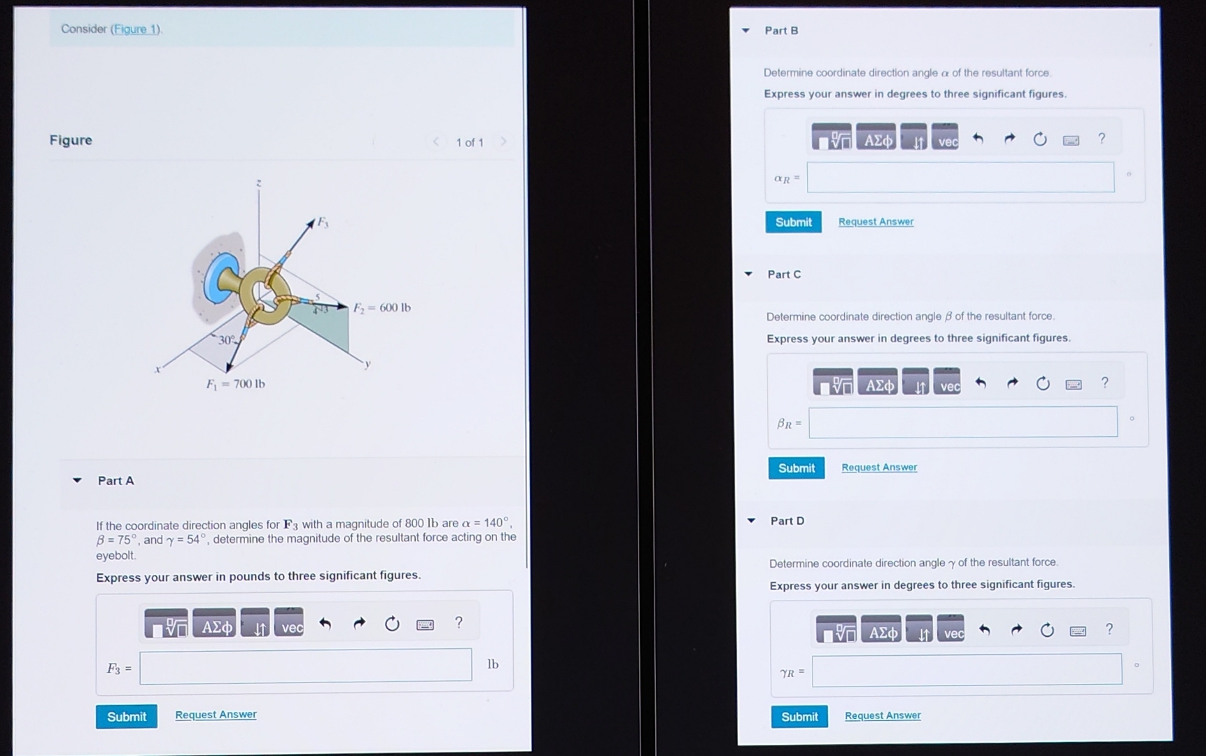 Solved Consider (Figure 1).Figure1 ﻿of 1Part AIf the | Chegg.com