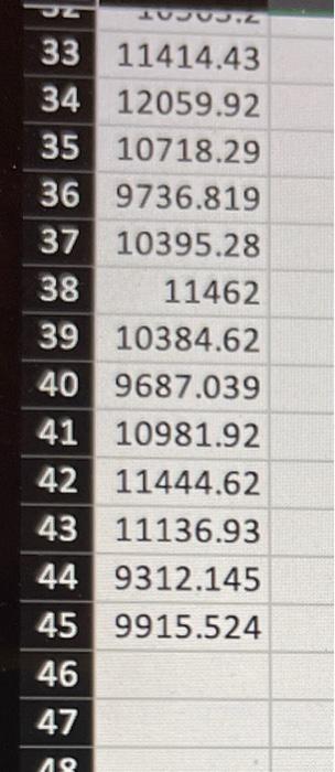 Solved Use Sheet 5 of the Excel file to answer the following | Chegg.com