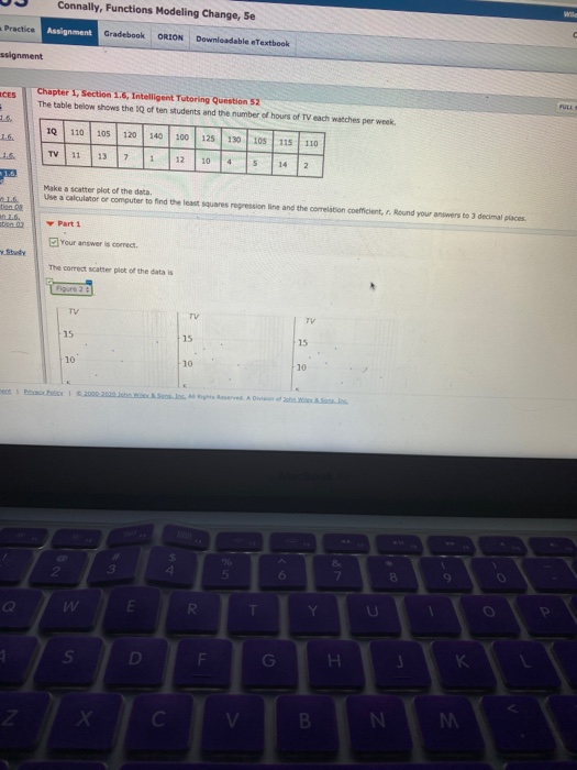 Solved Connally, Functions Modeling Change, 5e Practice | Chegg.com