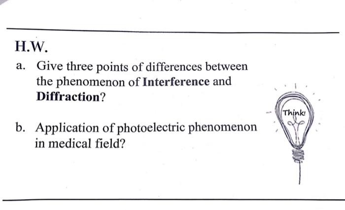 a. Give three points of differences between the | Chegg.com a. Give three points of differences between the | Chegg.com