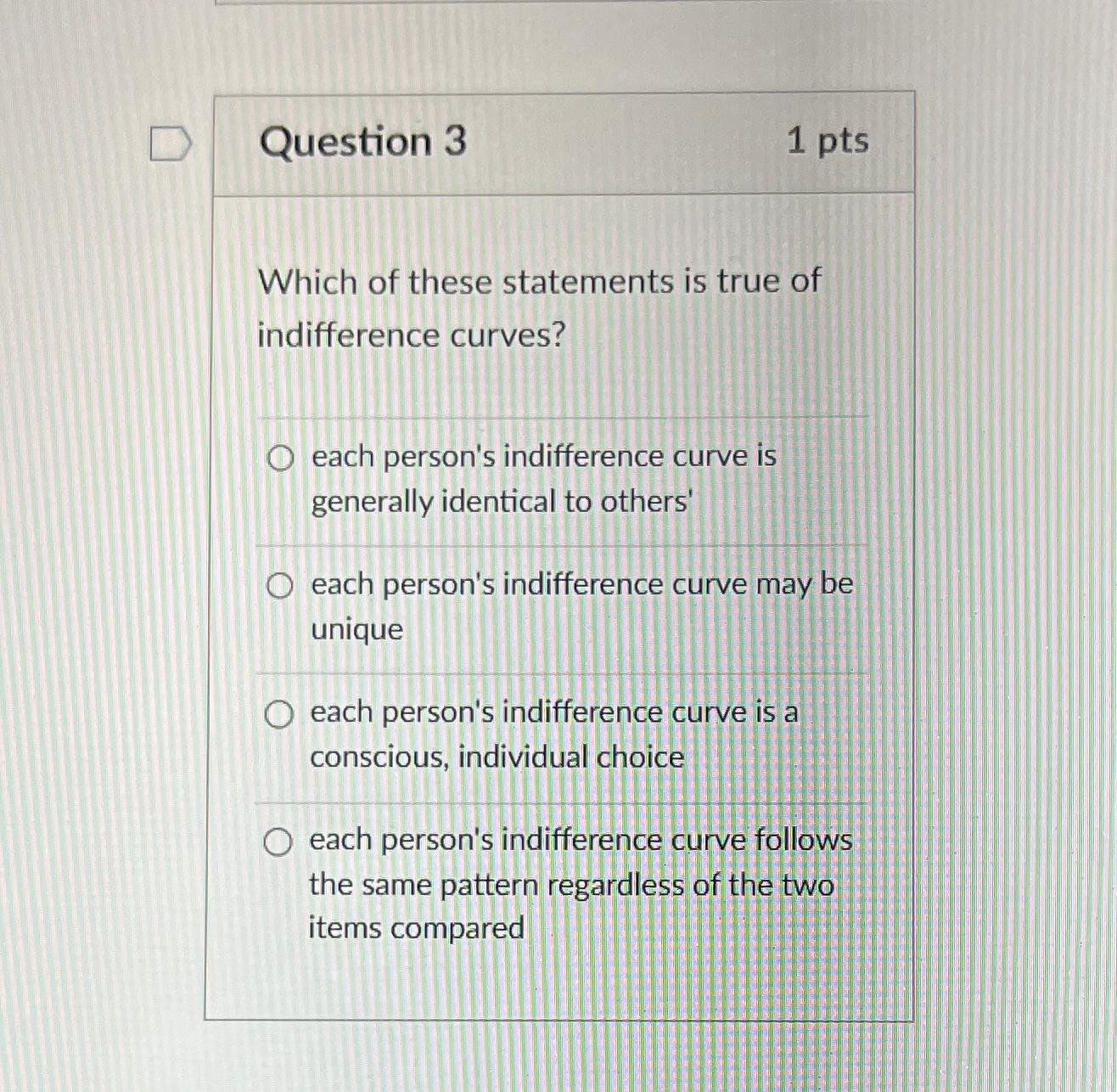 Solved Question 31 ﻿ptsWhich of these statements is true of | Chegg.com