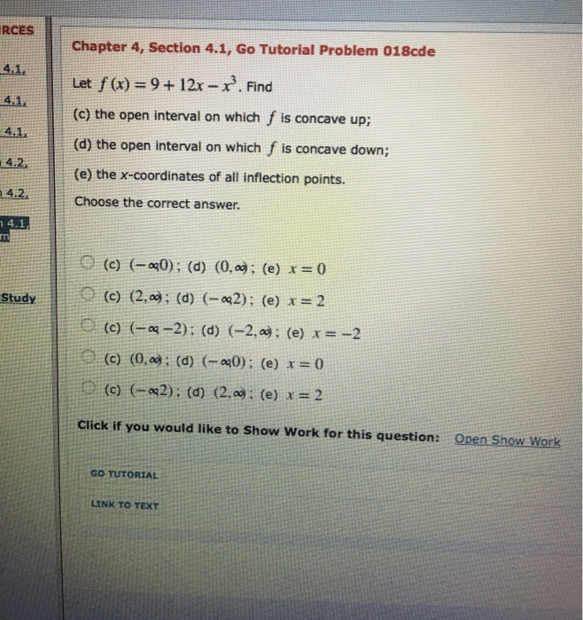 Solved IRCES Chapter 4, Section 4.1, Go Tutorial Problem | Chegg.com