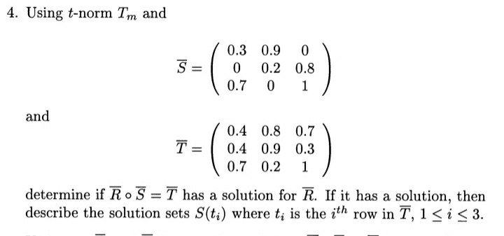 topic : fuzzy relation equation textbook :an | Chegg.com
