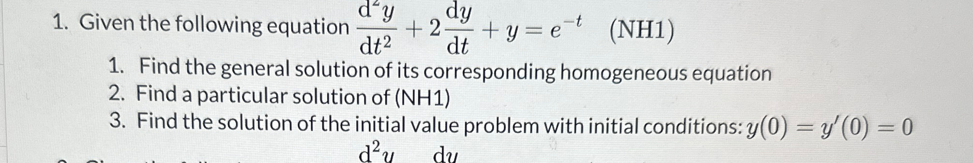 Solved Given the following equation | Chegg.com