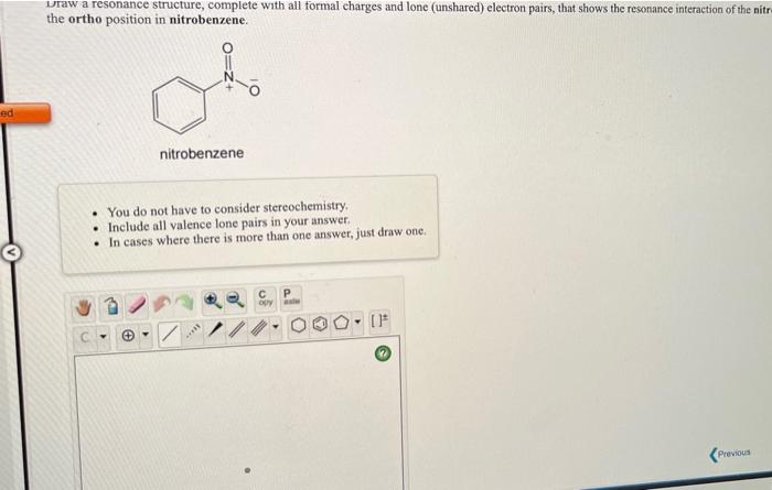 Solved Draw a resonance structure, complete with all formal | Chegg.com
