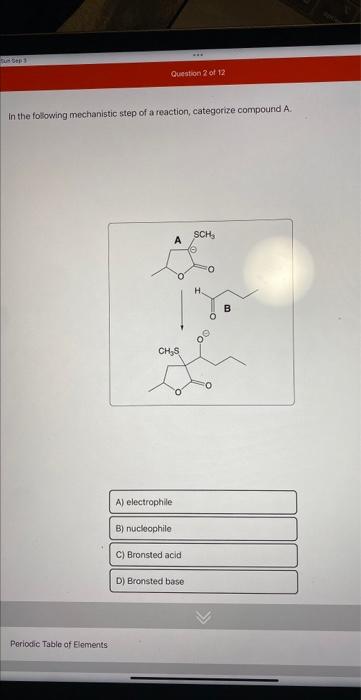 Solved In the following mechanistic step of a reaction, | Chegg.com Solved In the following mechanistic step of a reaction, | Chegg.com
