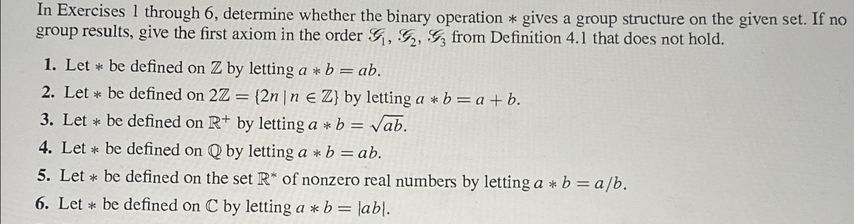 Solved just 5 ﻿and 6 ﻿please In Exercises 1 ﻿through 6, | Chegg.com