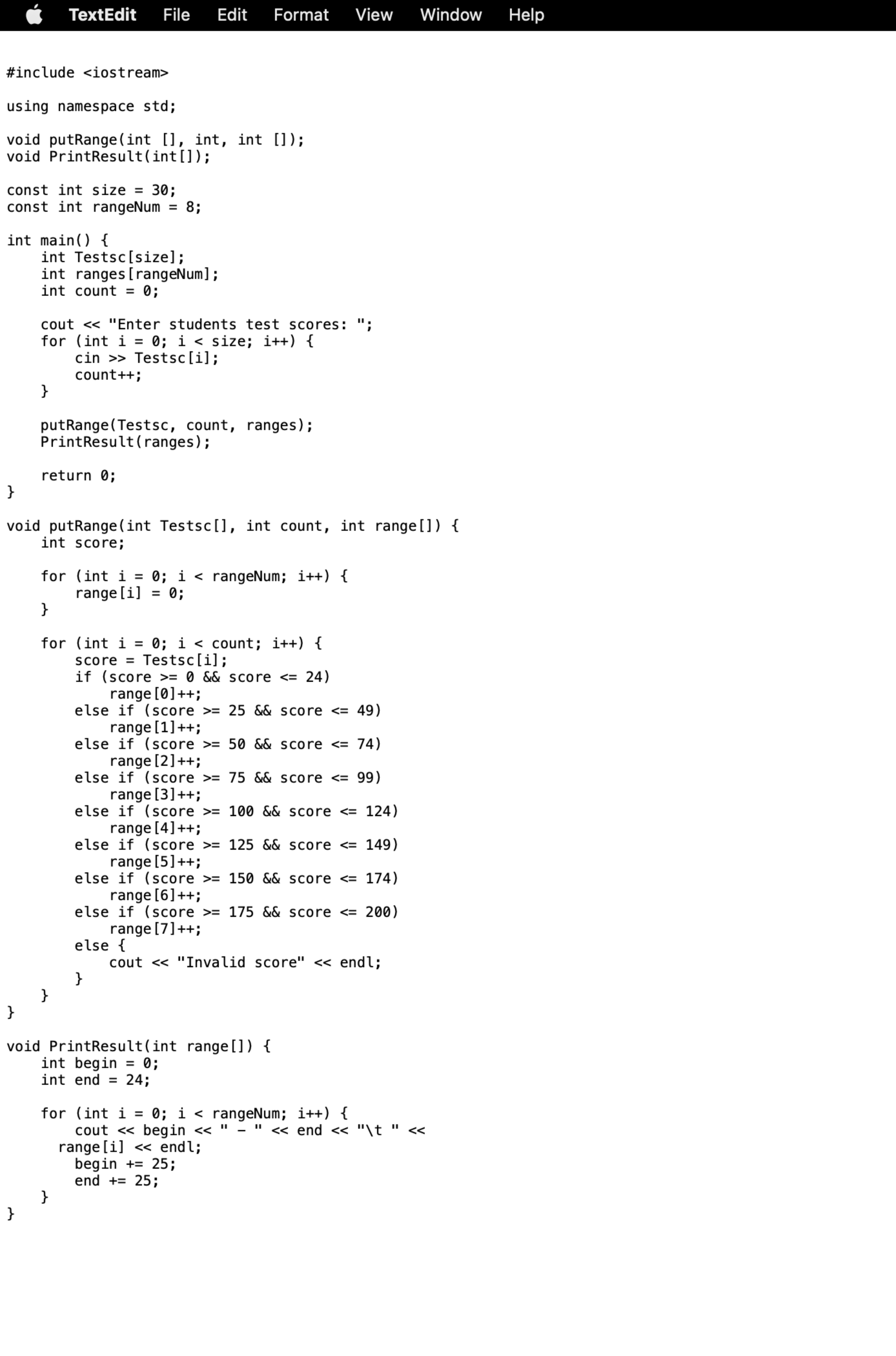 Solved whats wrong with my code? It runs but wont give me | Chegg.com