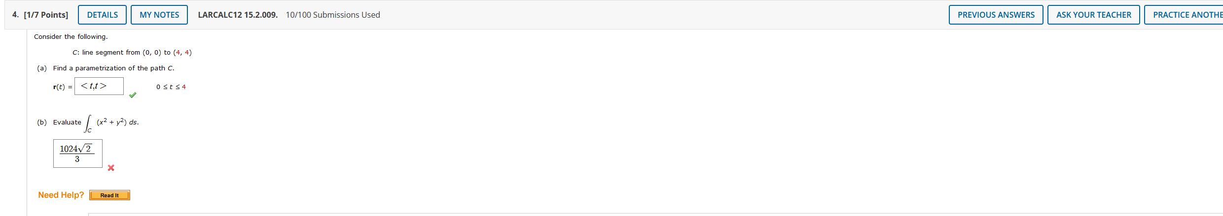 Solved Consider the following.C: line segment from (0, 0) | Chegg.com