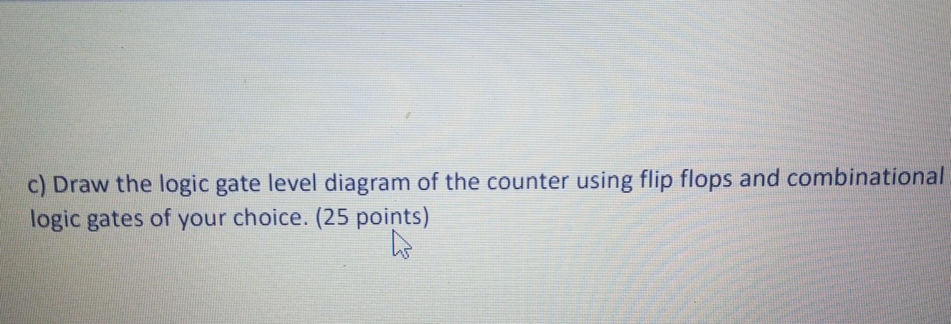 Solved Q2. Suppose that we want to design a counter that | Chegg.com