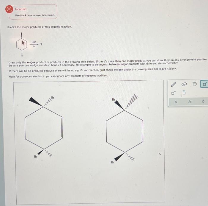 Solved Incorrect Feedback Your answer is incorrect. Predict | Chegg.com