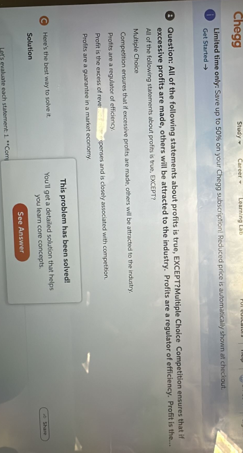 Solved 8 ﻿Question: All of the following statements about | Chegg.com