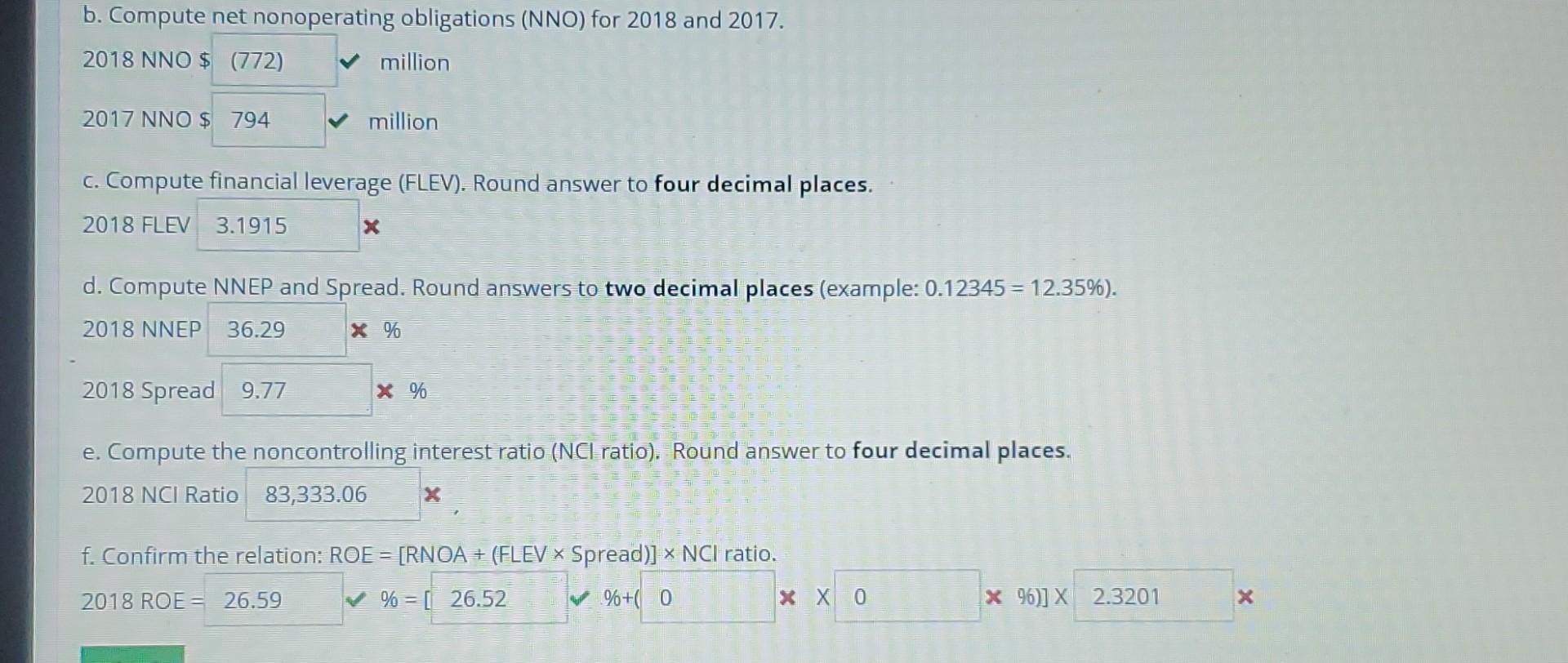 Solved Direct Computation of Nonoperating Return with | Chegg.com