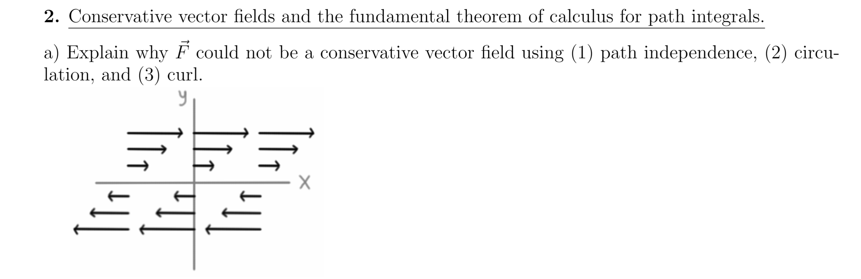 Solved Conservative vector fields and the fundamental | Chegg.com