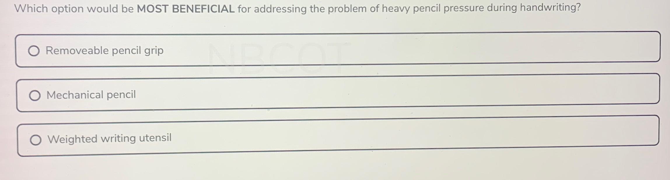 Solved Which option would be MOST BENEFICIAL for addressing | Chegg.com