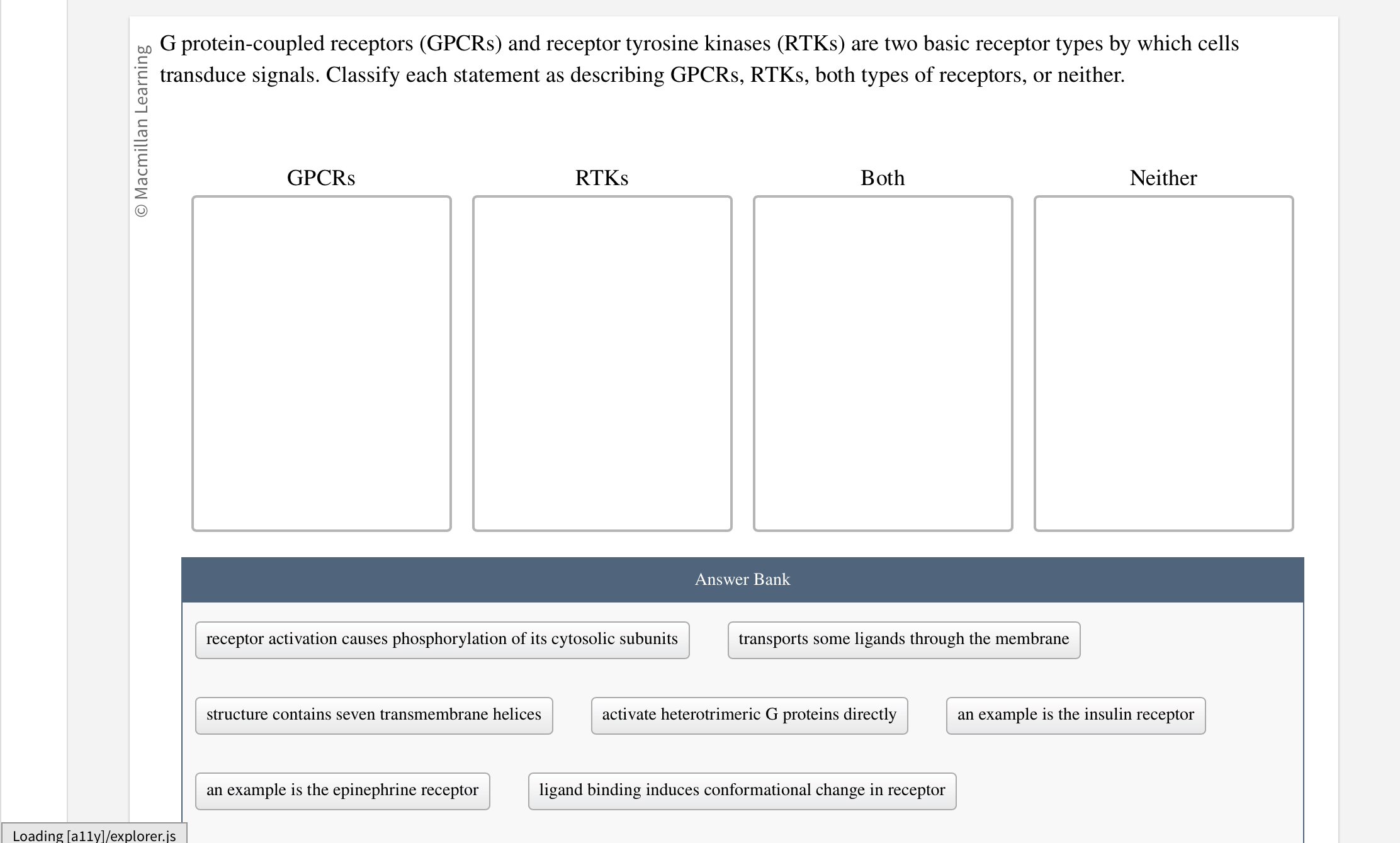 Solved bo G protein-coupled receptors (GPCRs) ﻿and receptor | Chegg.com
