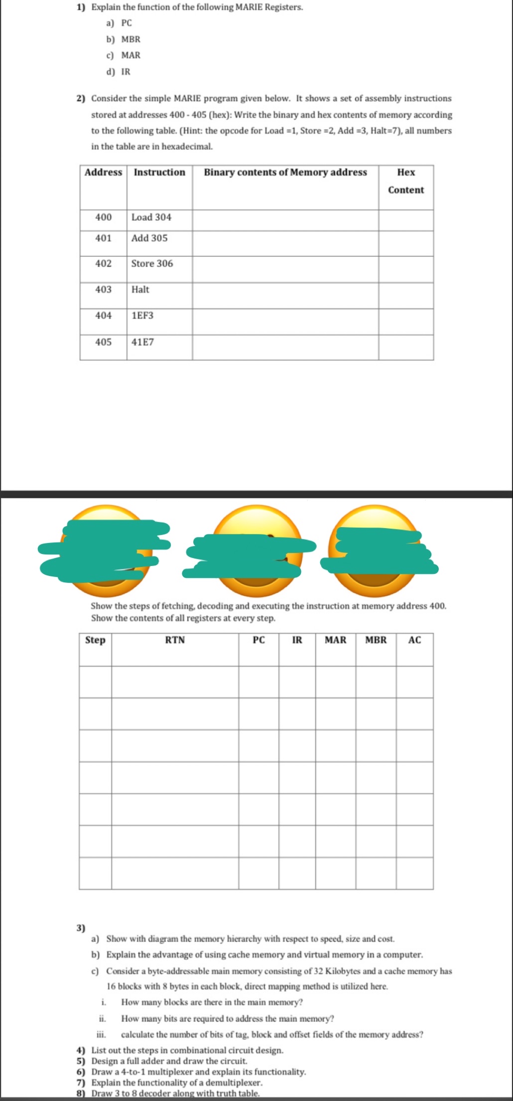 Solved Please i want solve question | Chegg.com