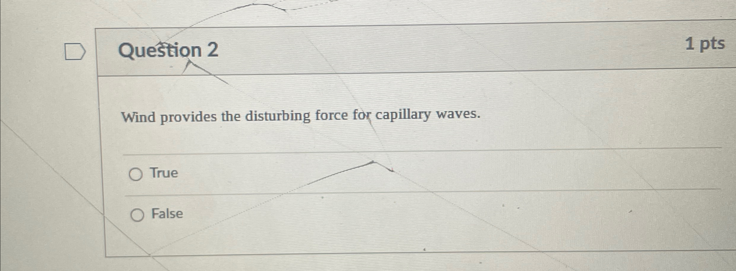 Solved Question 21ptsWind provides the disturbing force for | Chegg.com