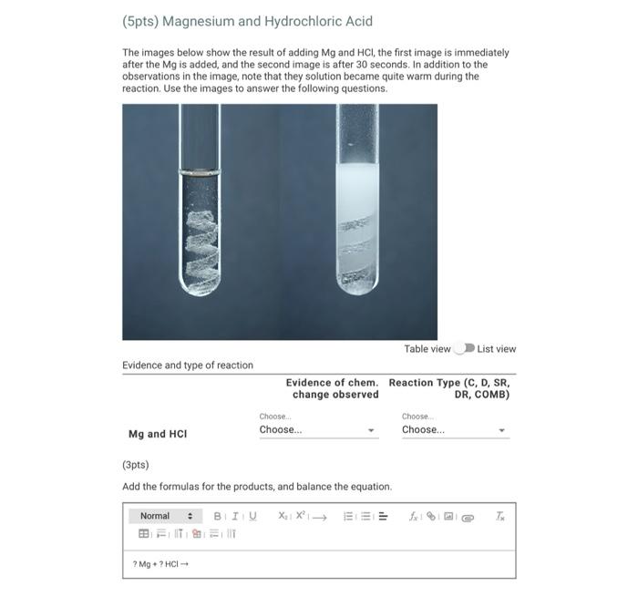 Solved For Magnesium and Oxygen : A silver magnesium strip | Chegg.com