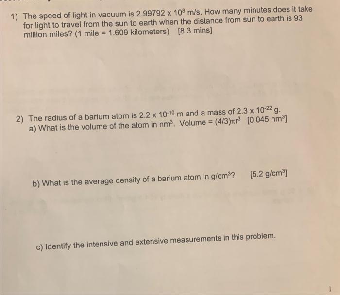 Solved 7) Calculate the following quantities. a) Moles of | Chegg.com