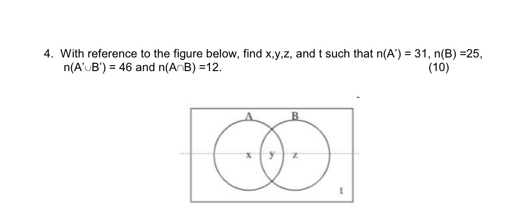 Solved With reference to the figure below, find x,y,z, ﻿and | Chegg.com