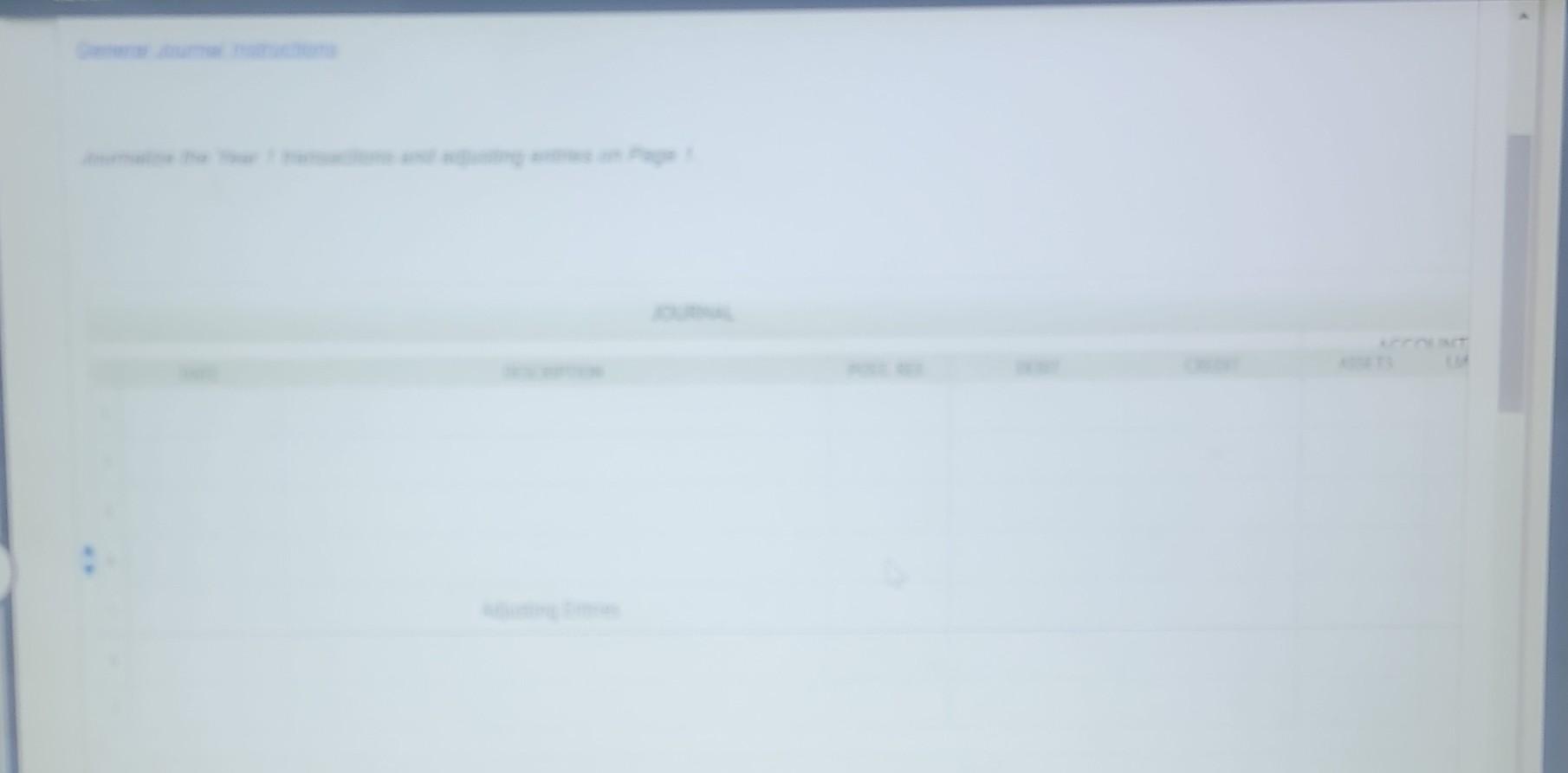 Solved The following transactions and adjusting entries were | Chegg.com